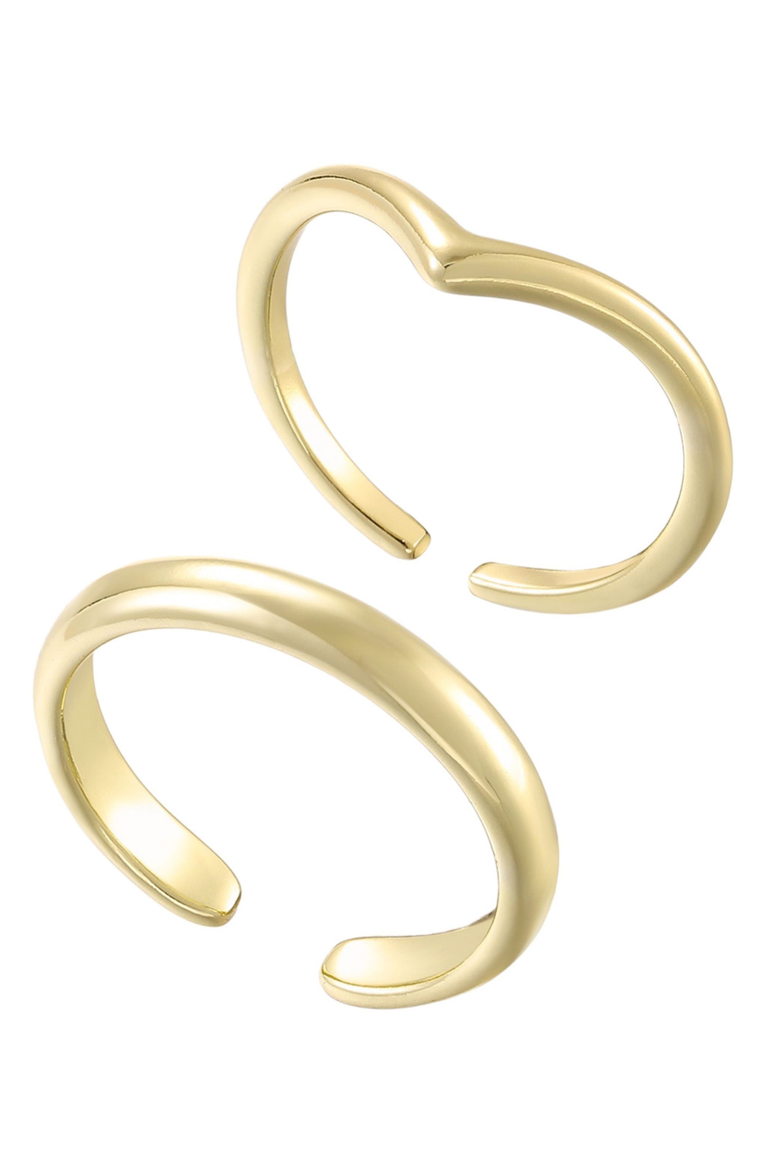 Adornia Set of 2 Toe Rings | Nordstromrack