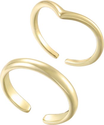 Adornia Set of 2 Toe Rings | Nordstromrack