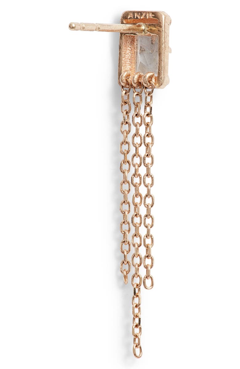 Anzie Dew Drop Melia Carre Chain Drop Earrings | Nordstromrack