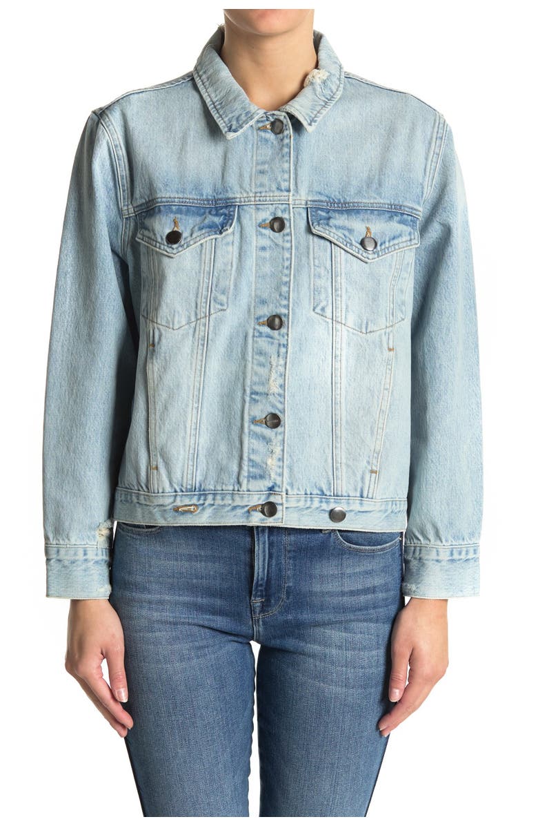 FRAME Overlap Denim Jacket | Nordstromrack