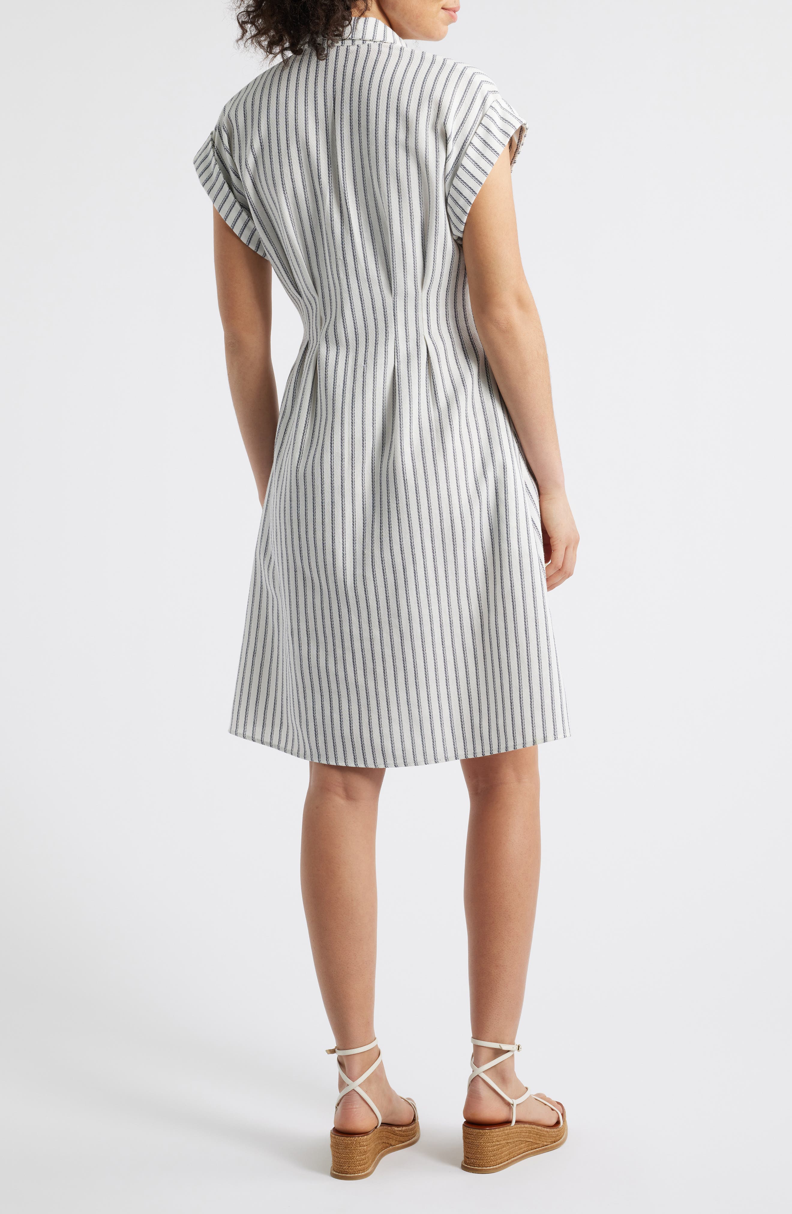 Julia Jordan Ticking Stripe Shirtdress | Nordstromrack