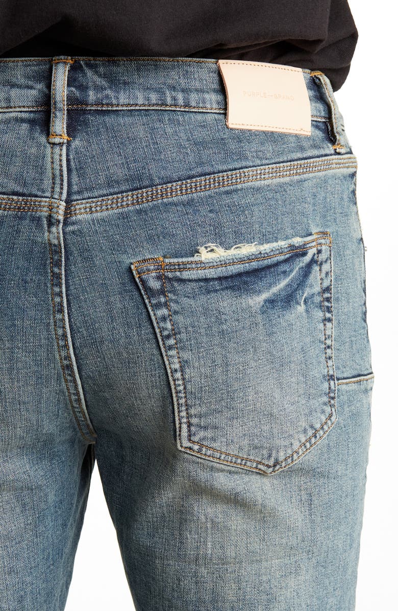 PURPLE BRAND Vintage Quartz Distressed Slim Stretch Jeans | Nordstromrack