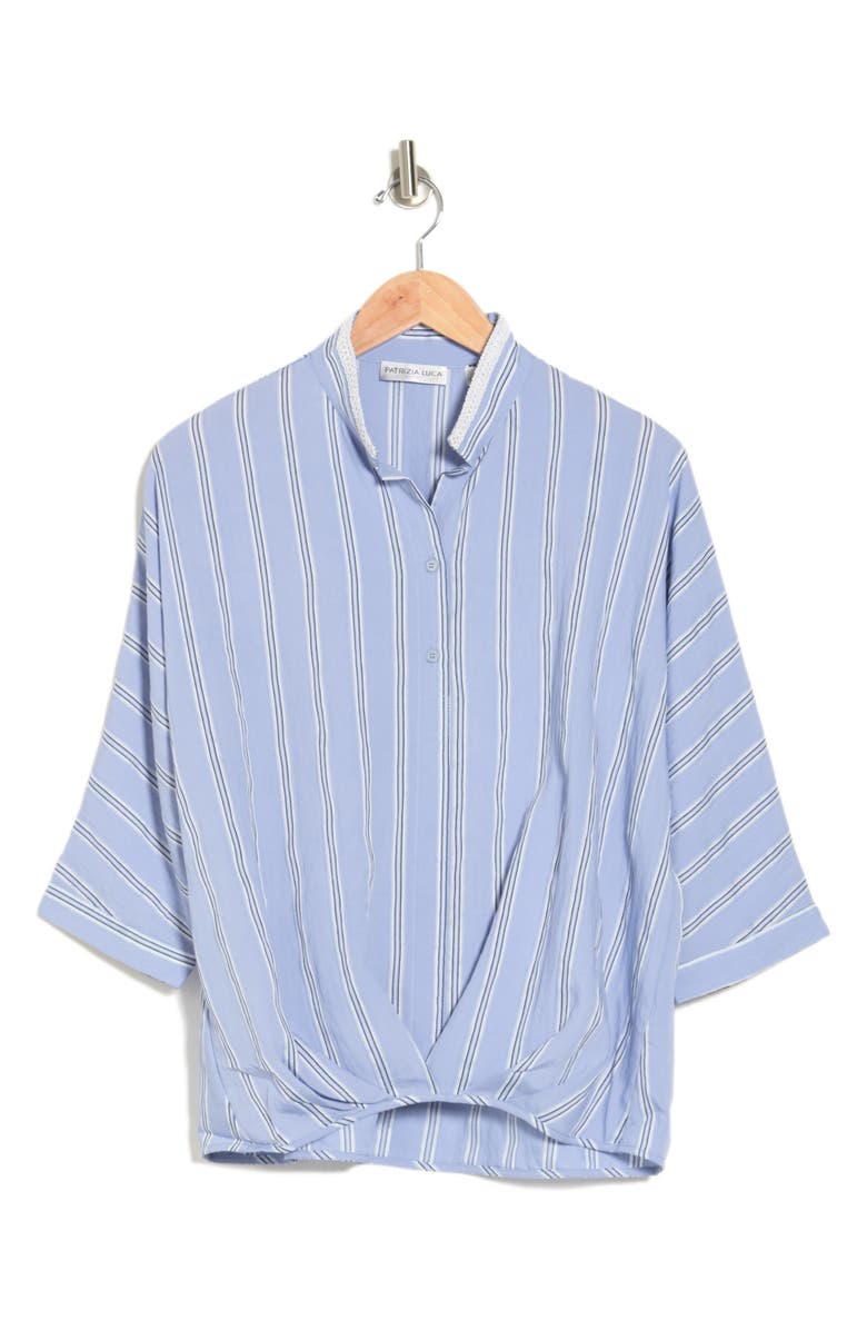 PATRIZIA LUCA Untuck Popover Blouse | Nordstromrack