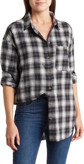 Abound Plaid Long Sleeve Button-Up Shirt | Nordstromrack