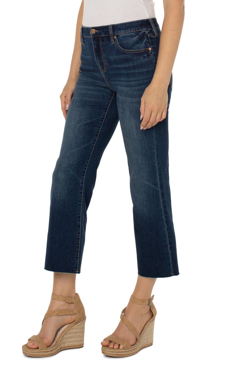 Liverpool Los Angeles Pamela Cropped Flare Jeans | Nordstromrack