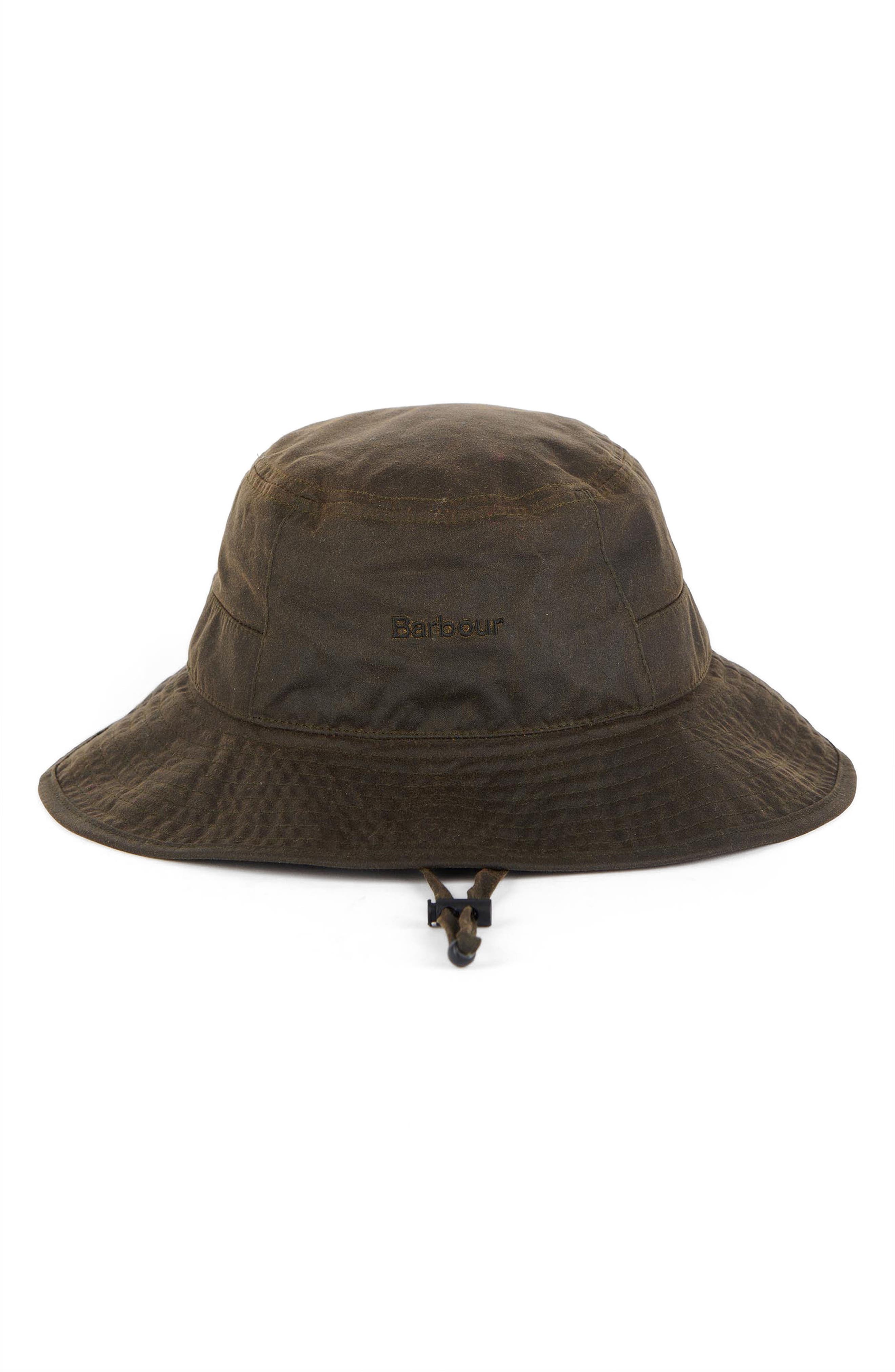Barbour Waxed Cotton Bucket Hat | Nordstromrack