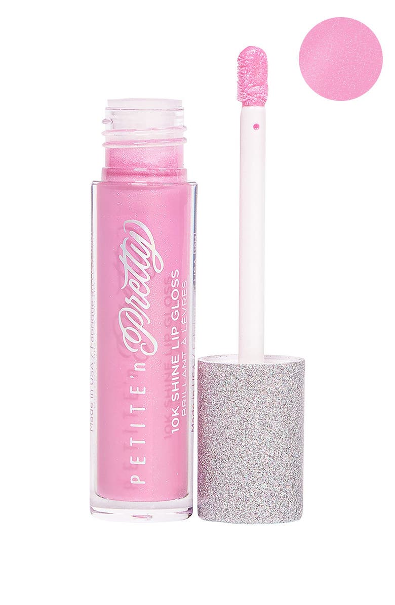 PETITE N PRETTY 10k Shine Lip Gloss - Gia Pink | Nordstromrack