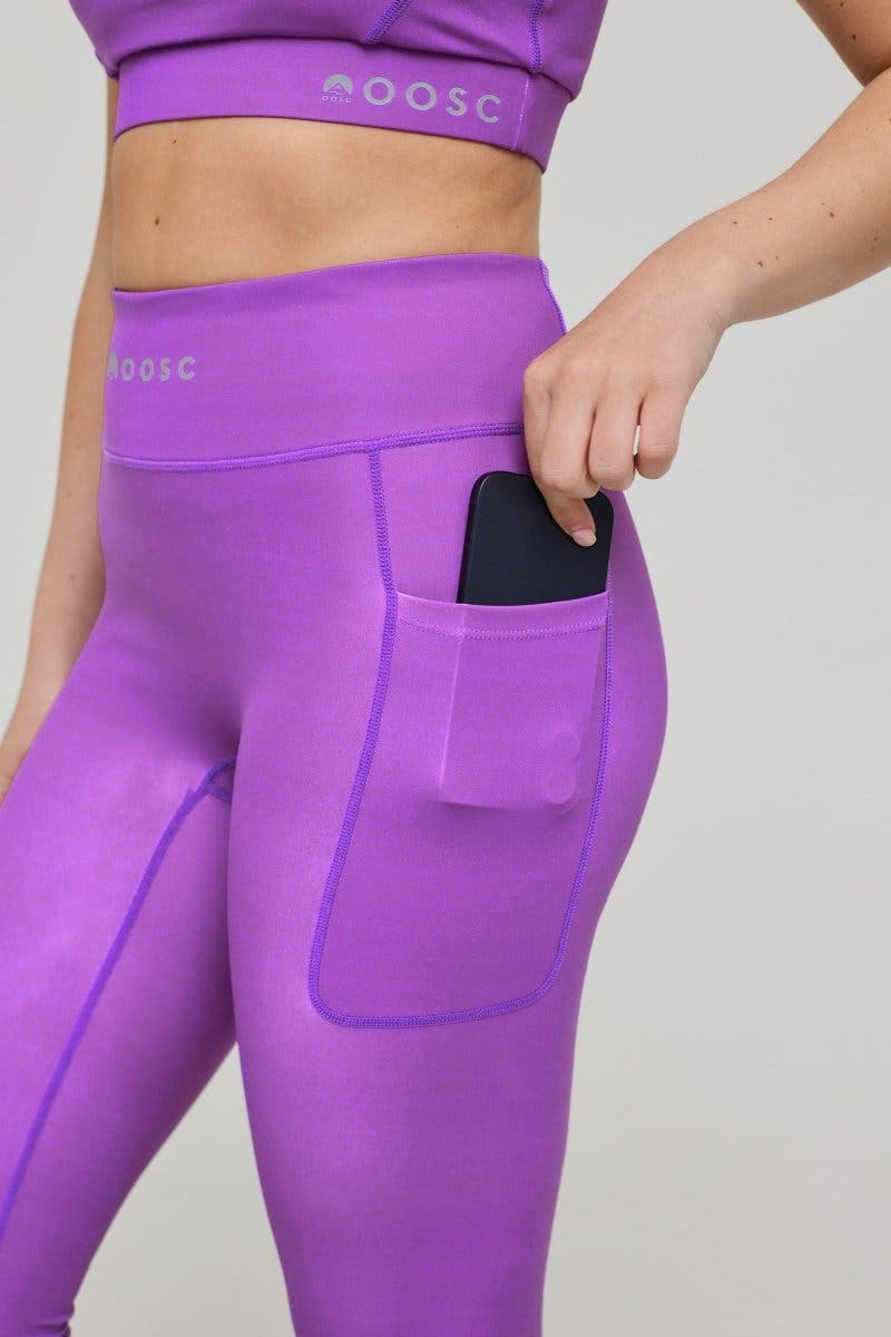 OOSC Infinite High Waisted Leggings - Purple | Nordstrom