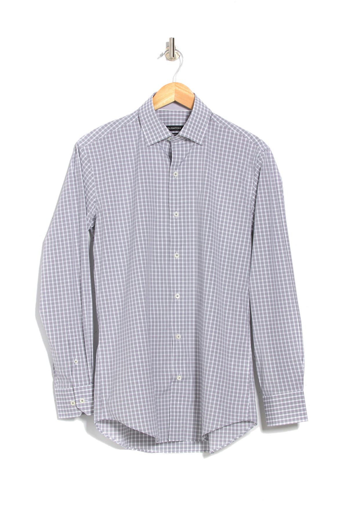 Bugatchi Plaid Shaped Fit Shirt | Nordstromrack