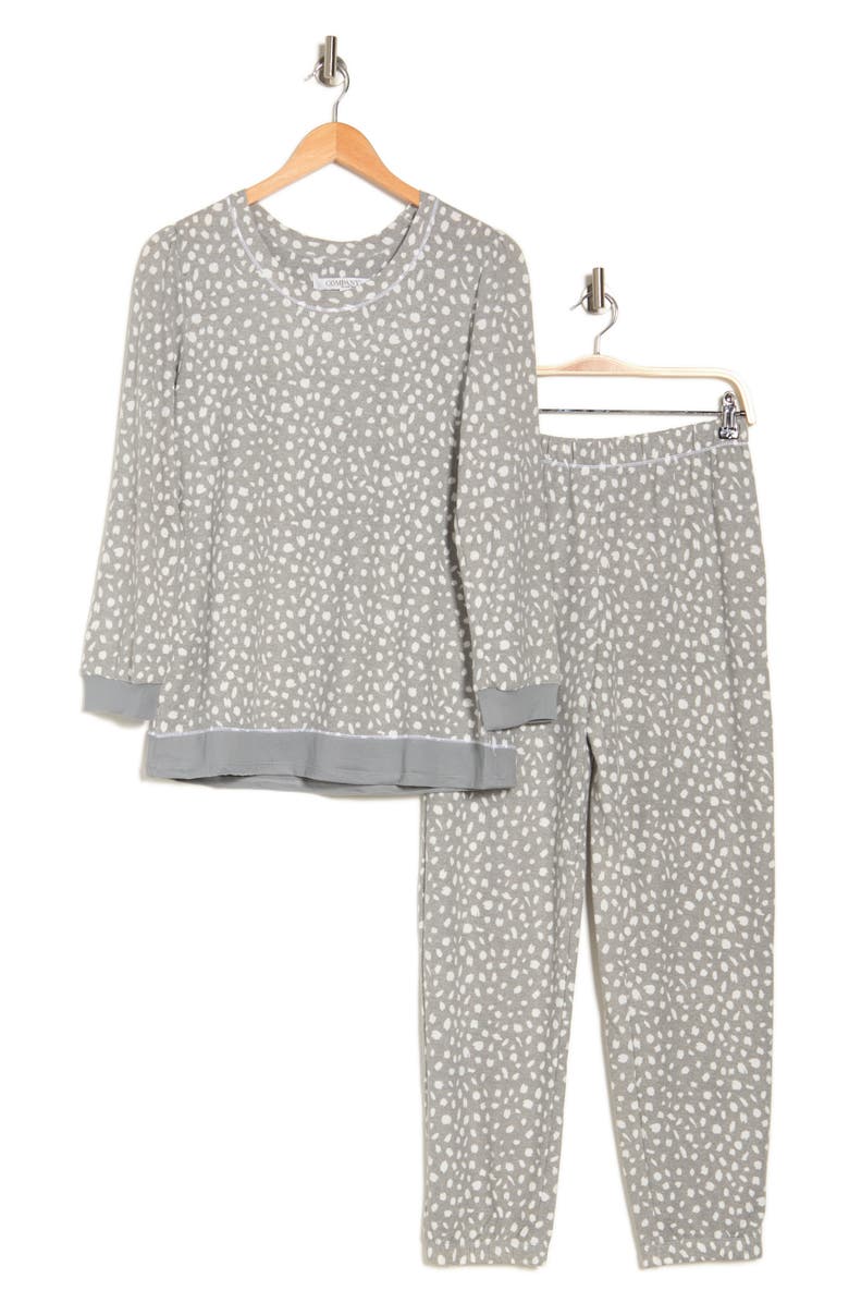 Ellen Tracy Long Sleeve Top & Joggers 2-Piece Pajama Set | Nordstromrack