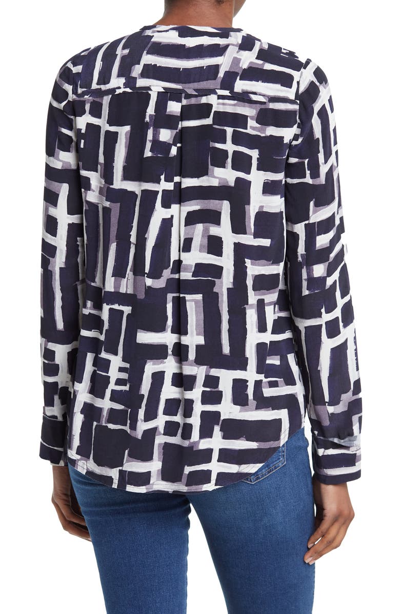 Go by go Silk Elegant Printed Top | Nordstromrack