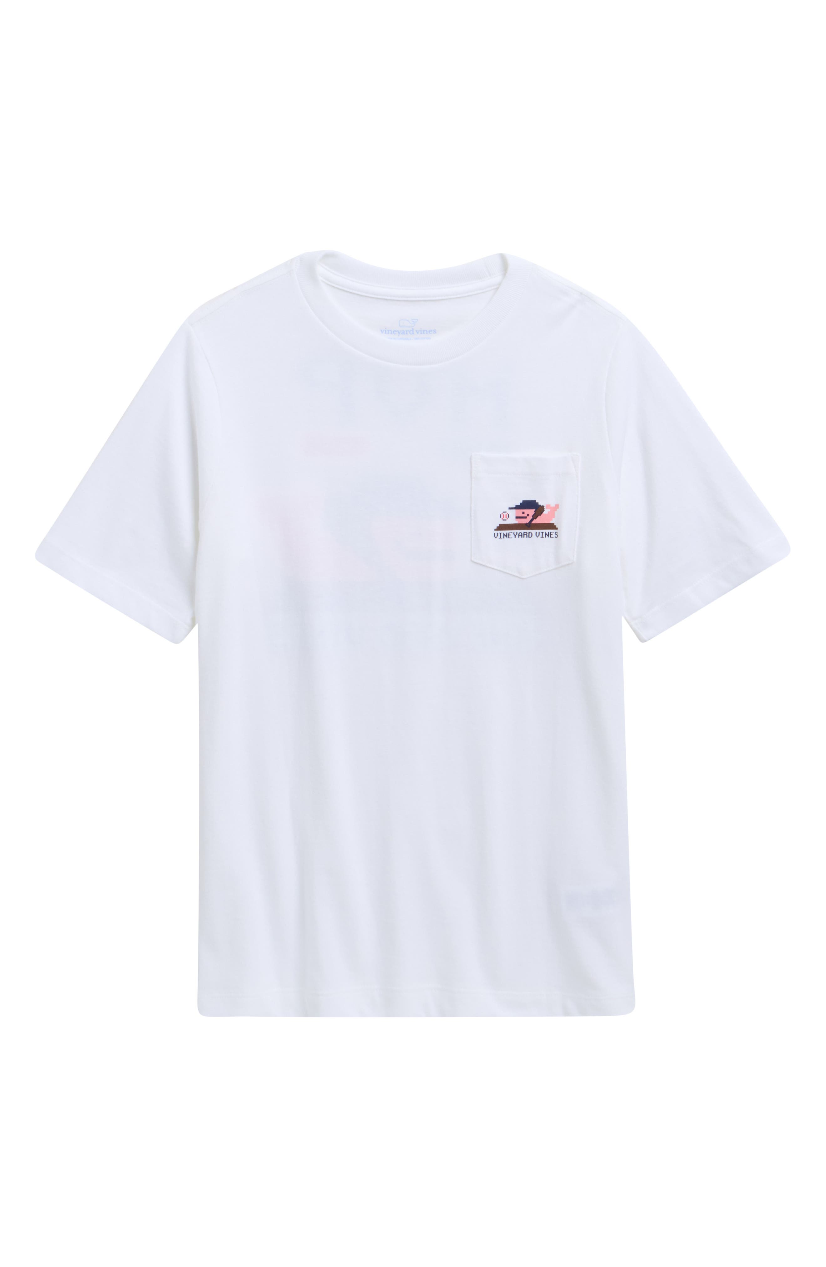 Kids' Baseball Pixel Pocket Graphic T-Shirt (Men) | Nordstrom