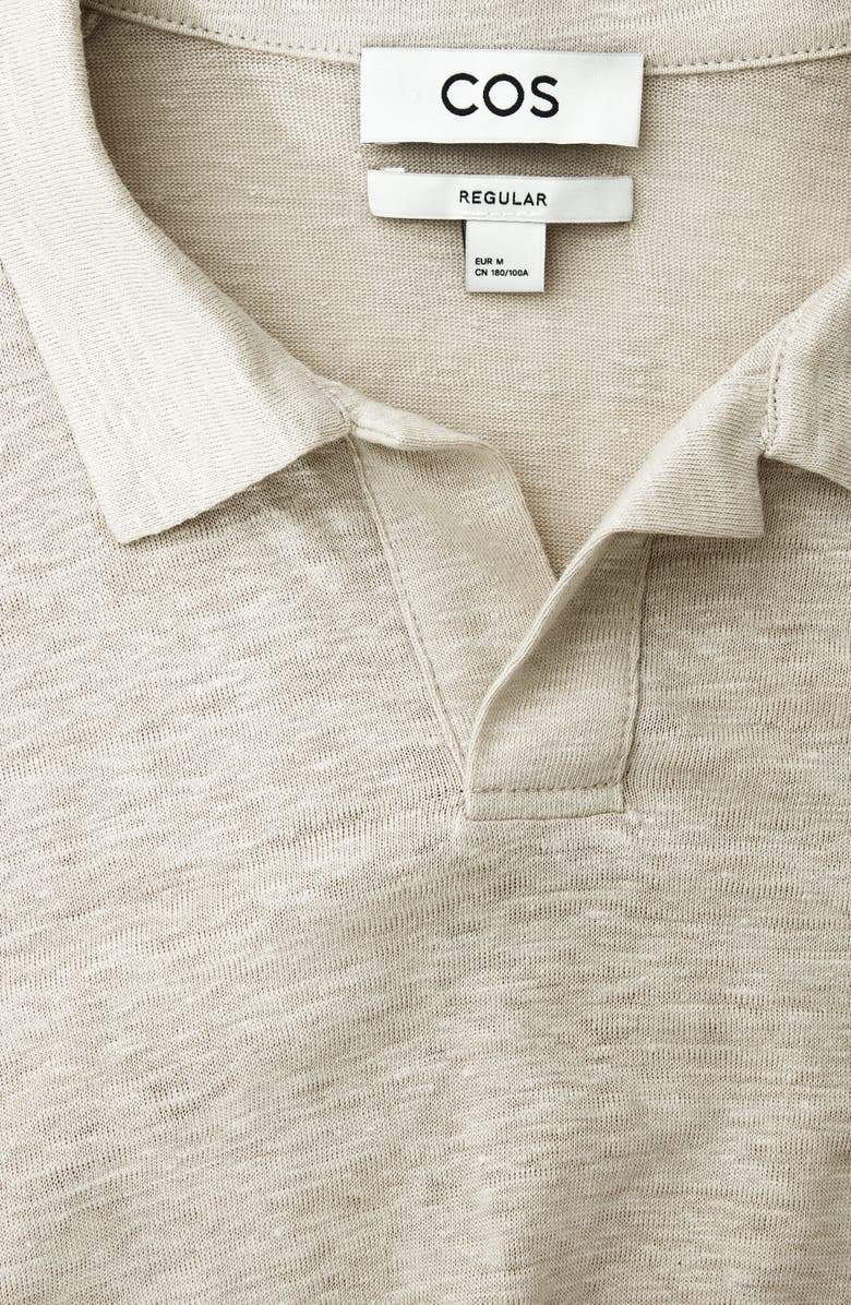 COS Linen Polo | Nordstromrack