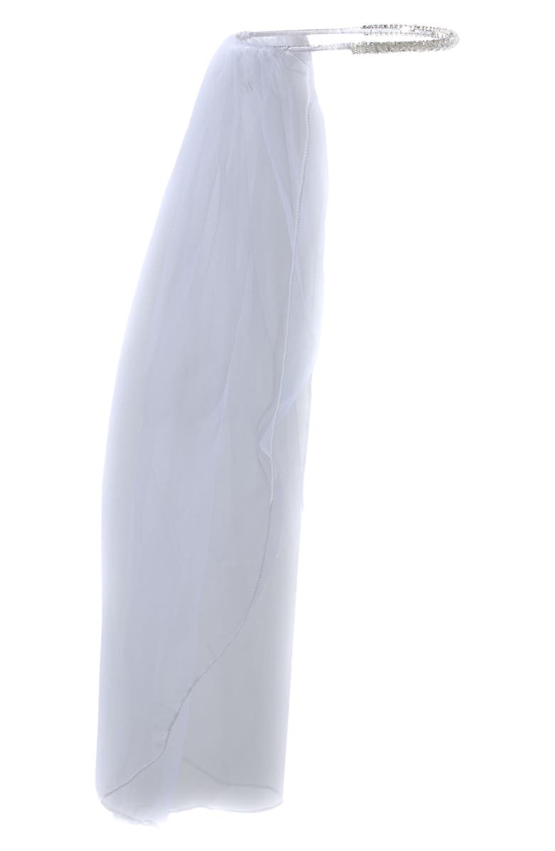 Lauren Marie First Communion Embellished Headband & Veil | Nordstrom