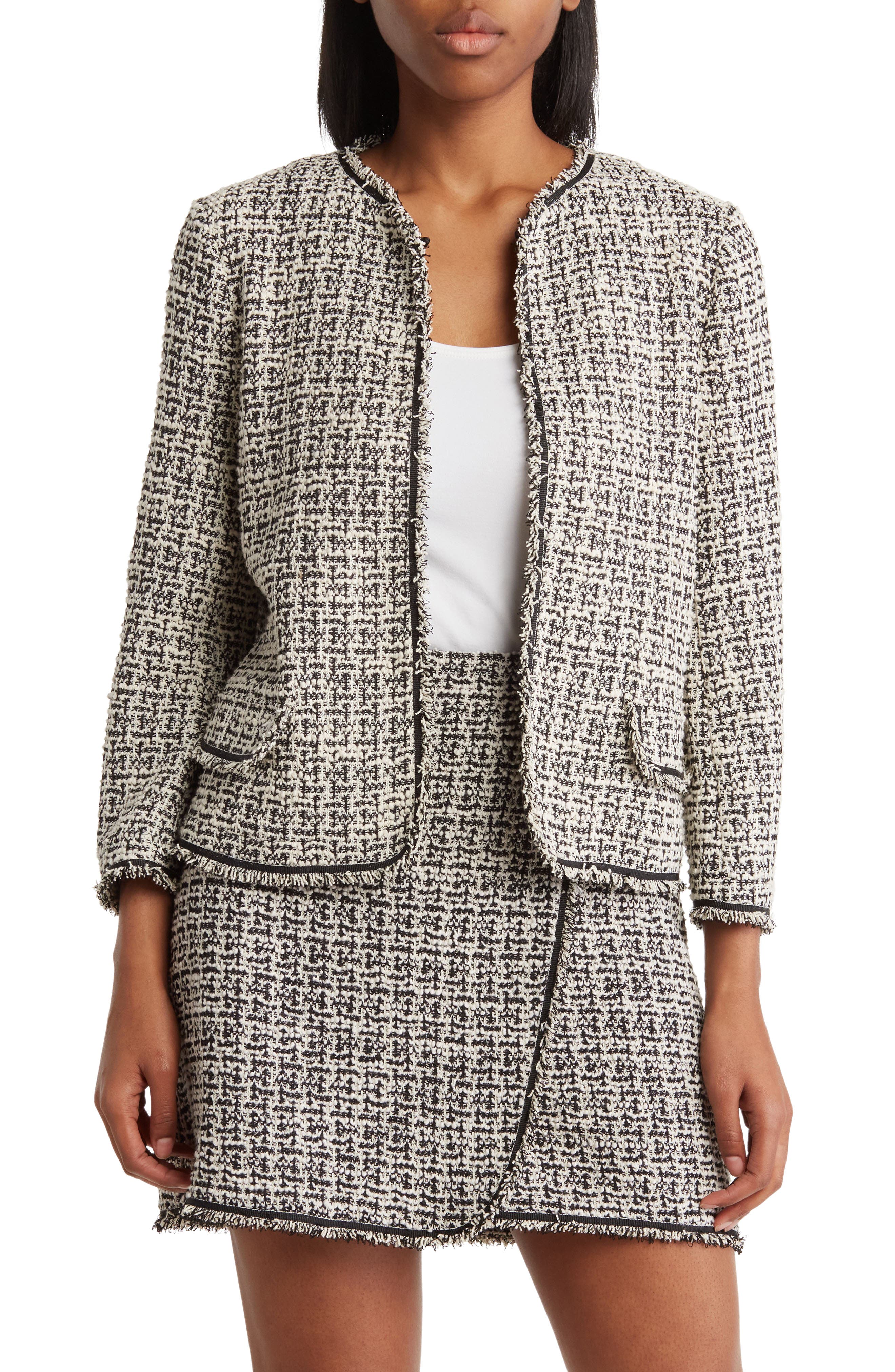 MAX STUDIO Tweed Jacket | Nordstrom