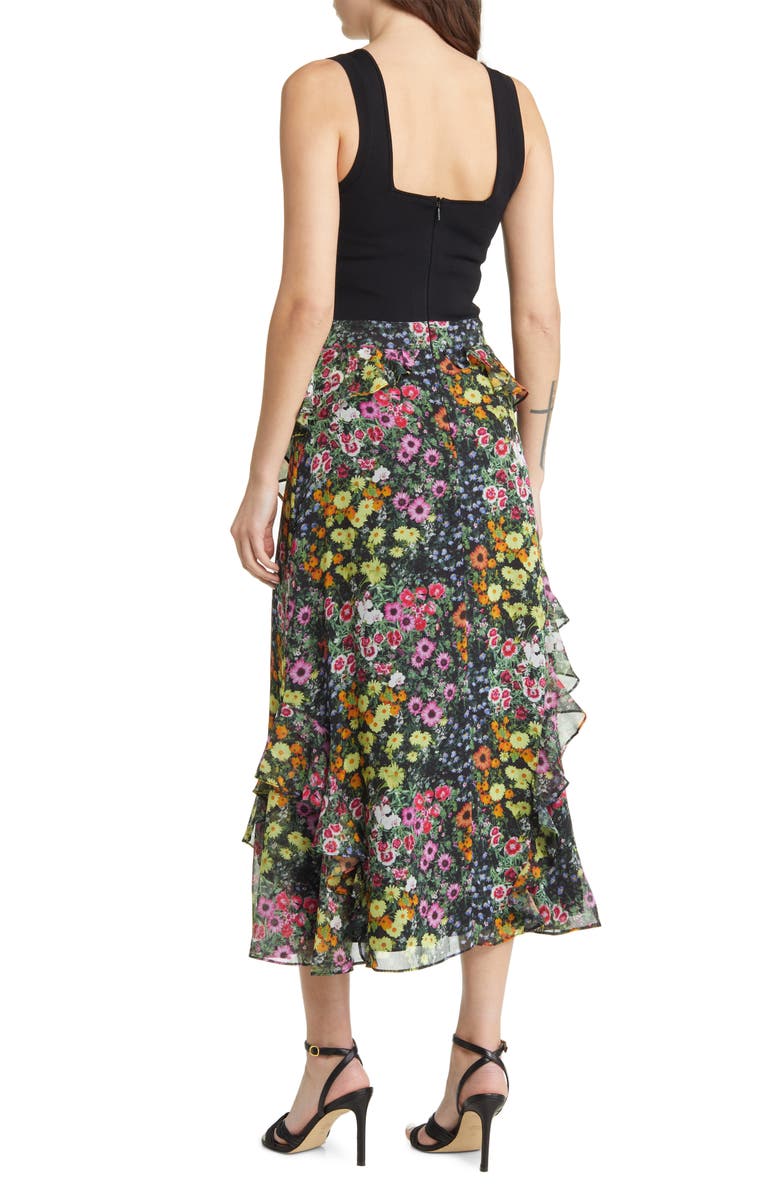 Ted Baker London Jennias Floral Mix Media Tank Dress | Nordstromrack