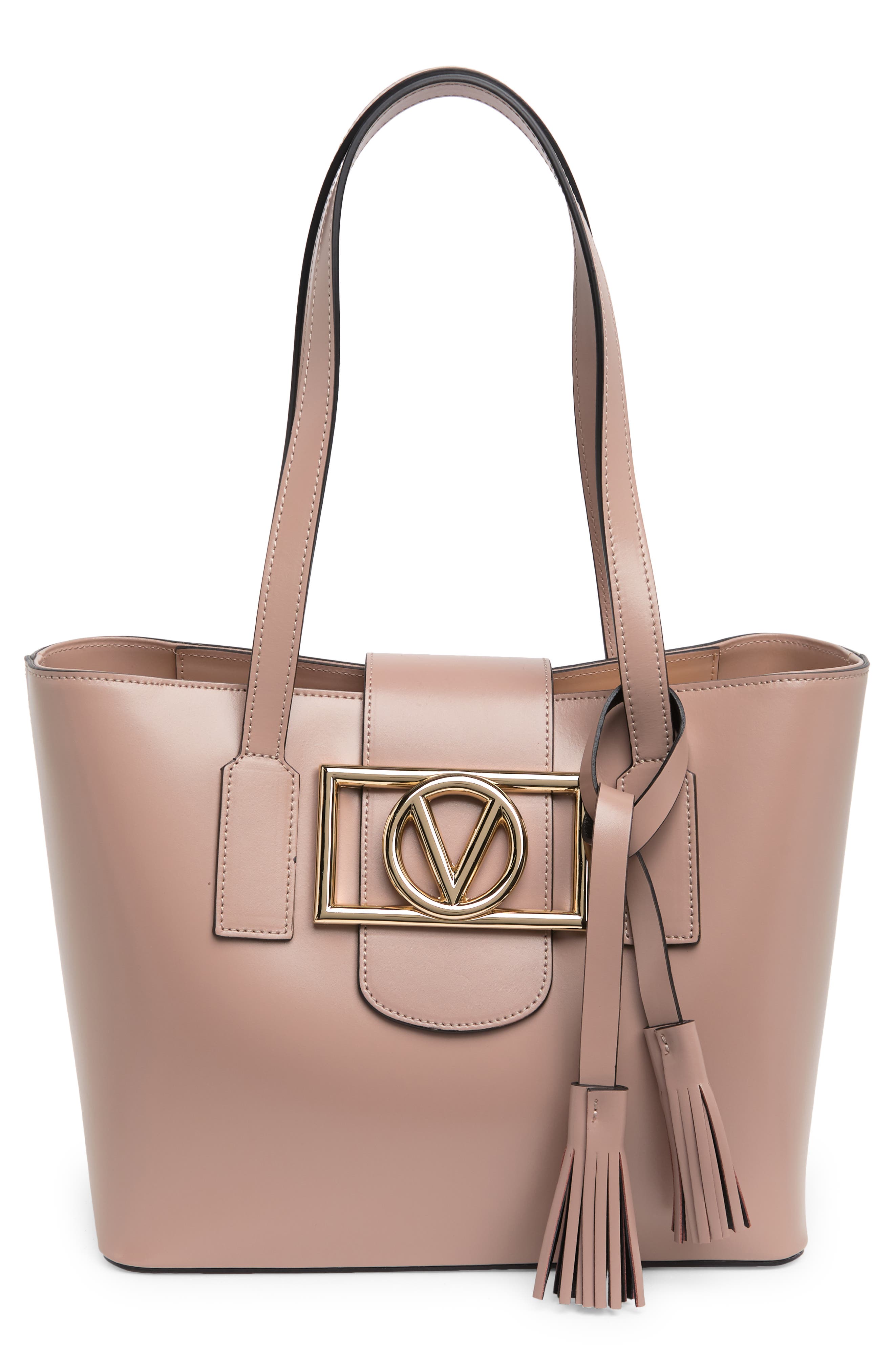 VALENTINO BY MARIO VALENTINO Delphine Super V Leather Tote Bag ...