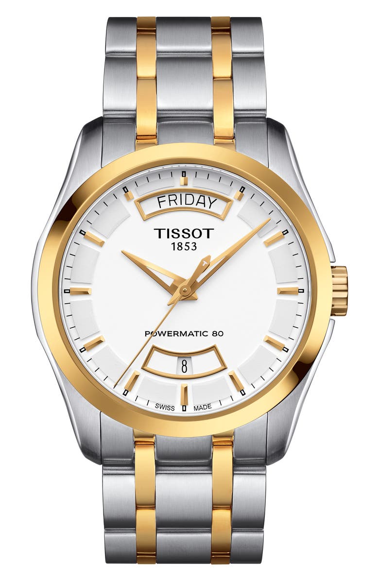 Tissot Couturier Automatic Bracelet Watch, 39mm | Nordstromrack