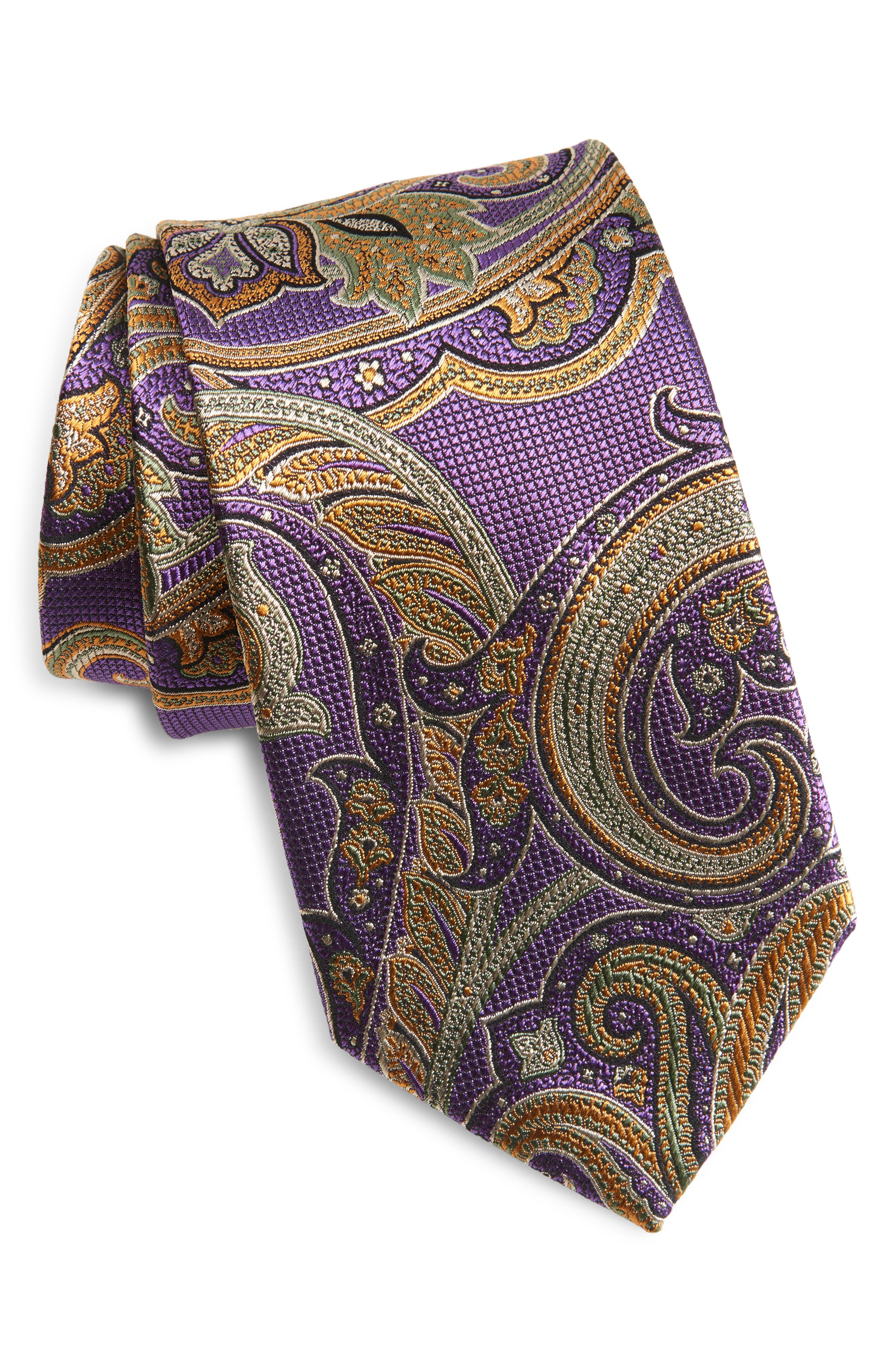 Paisley Silk Tie (Men) | Nordstromrack