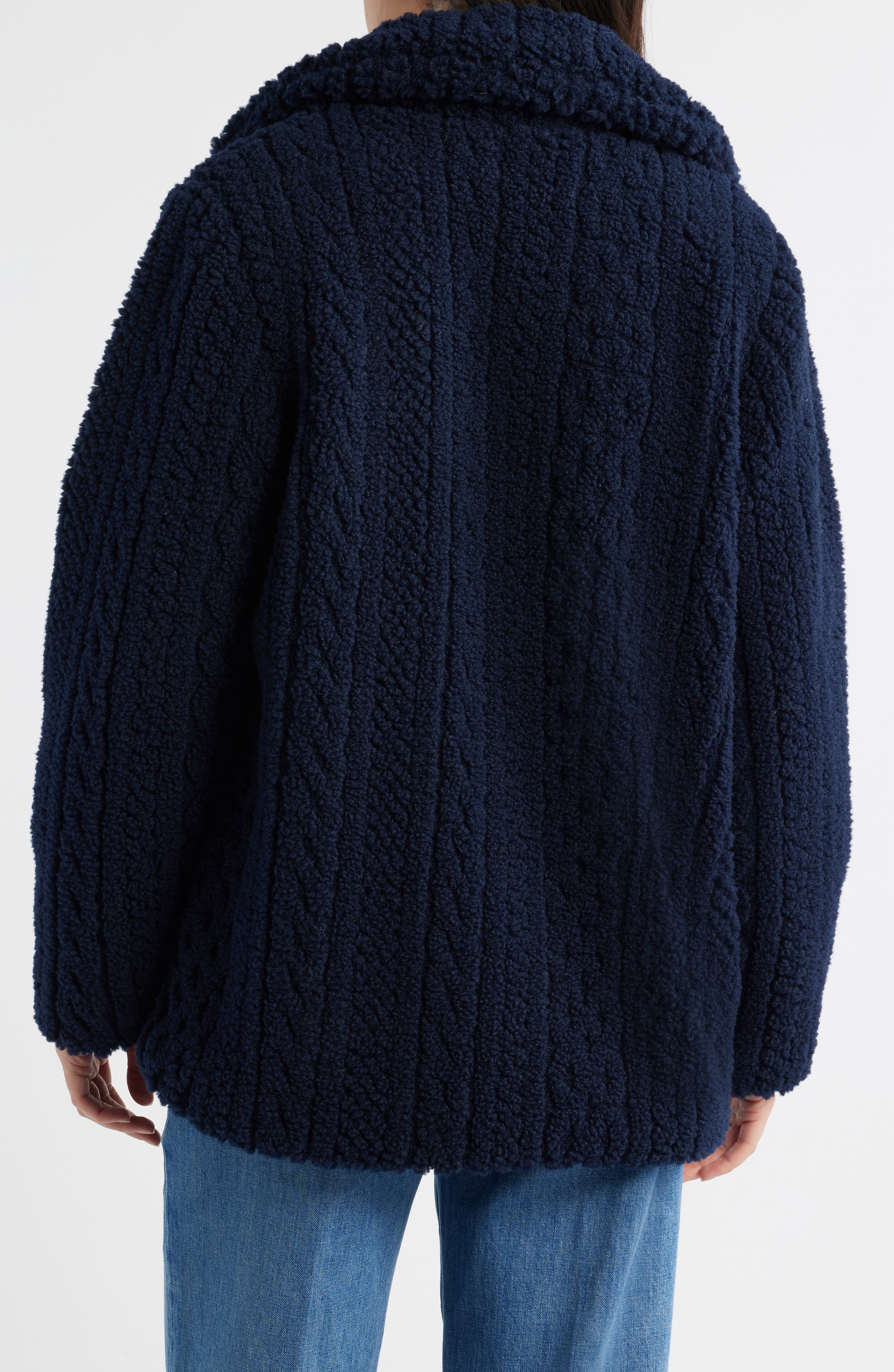 Bernardo Cable High Pile Fleece Jacket | Nordstromrack
