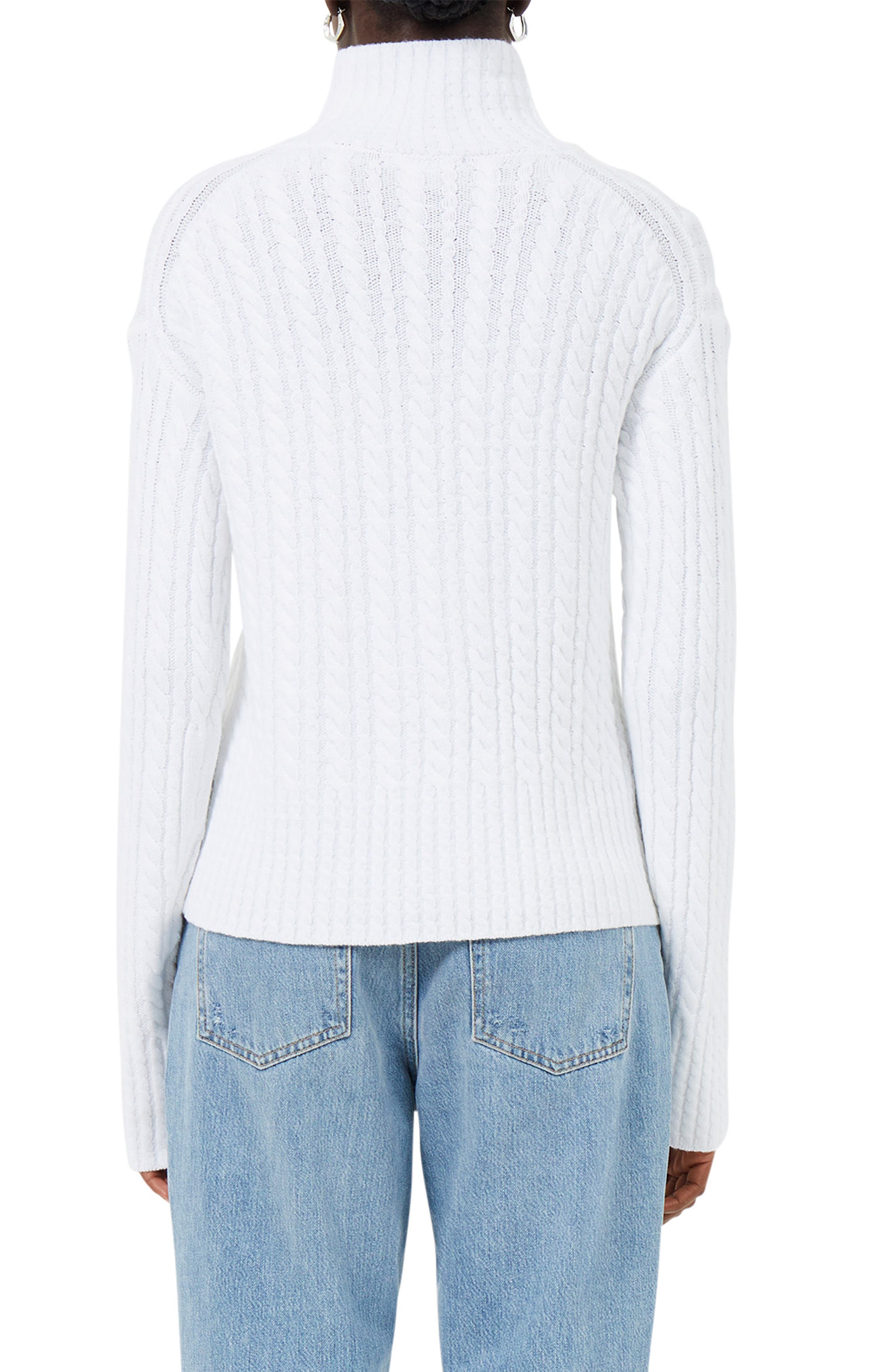 French Connection Jacqueline Cable Knit Sweater | Nordstromrack