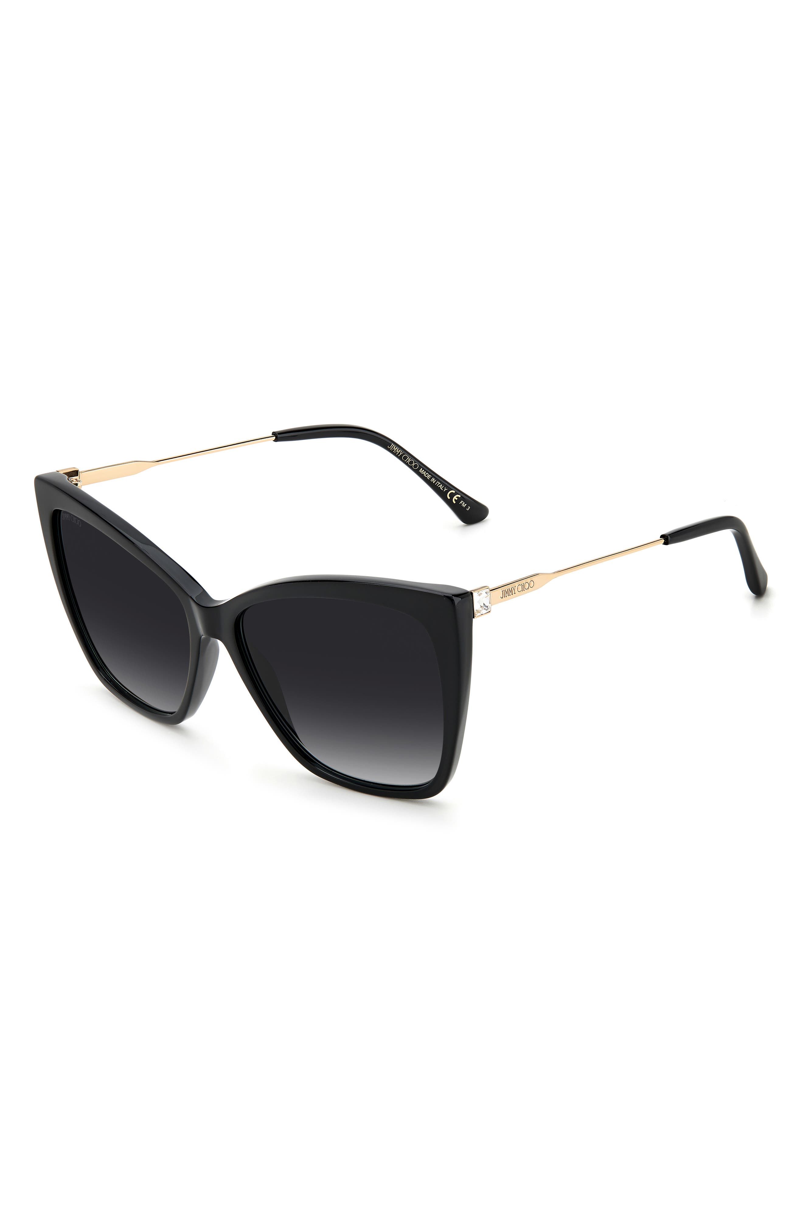 Jimmy Choo 58mm Seba Cat Eye Sunglasses | Nordstromrack