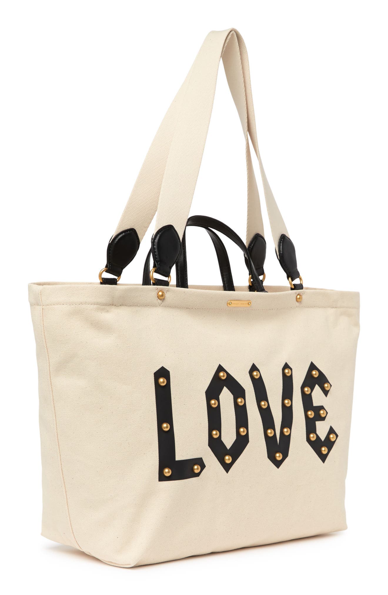 Rebecca Minkoff Sienna Leather Trimmed 'Love' Tote | Nordstromrack
