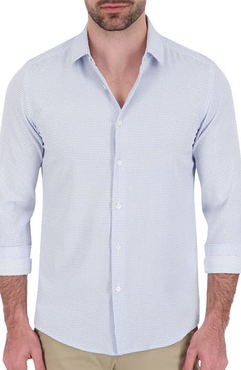 C-LAB NYC Long Sleeve 4-Way Stretch Button Front Dress Shirt ...