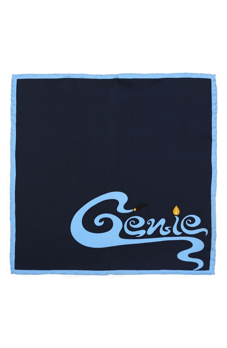 Cufflinks, Inc. Genie Script Silk Pocket Square | Nordstromrack