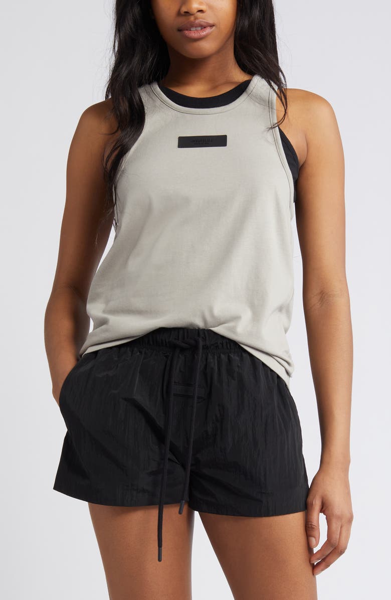 Fear of God Essentials Logo Cotton Blend Tank | Nordstromrack