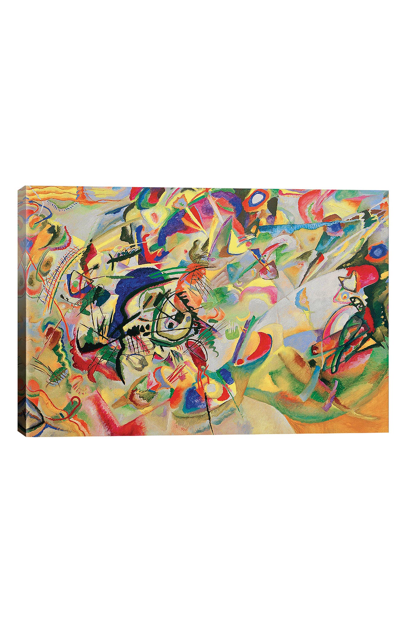 iCanvas Composition VII by Wassily Kandinsky Canvas Wall Art - 26" x 18 ...