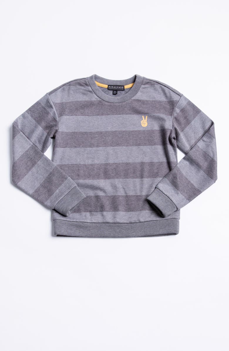 PJ Salvage Kids' Stripe Two-Piece Pajamas | Nordstromrack