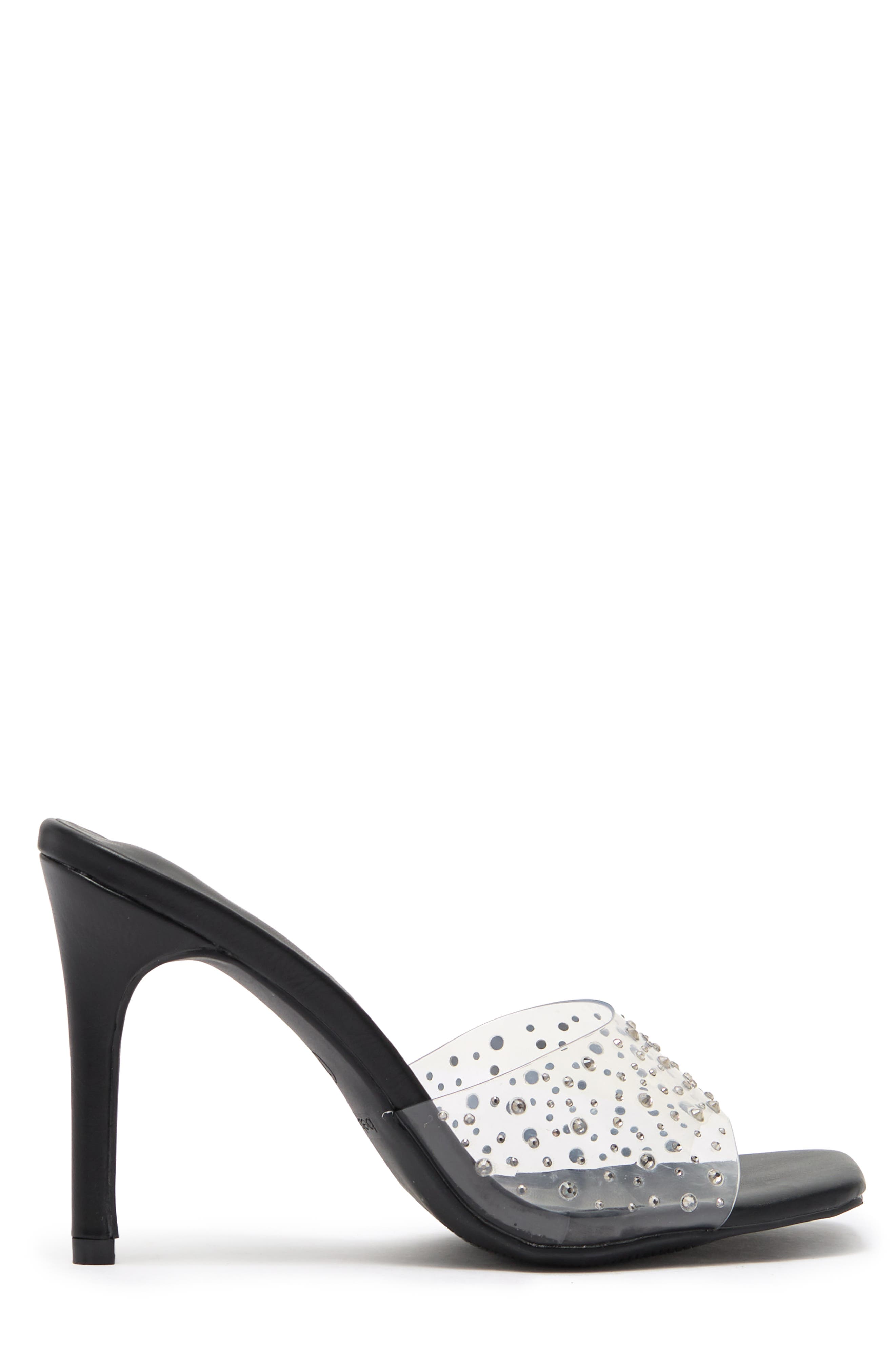 bebe Madilynn Crystal Encrusted Stiletto Sandal | Nordstromrack