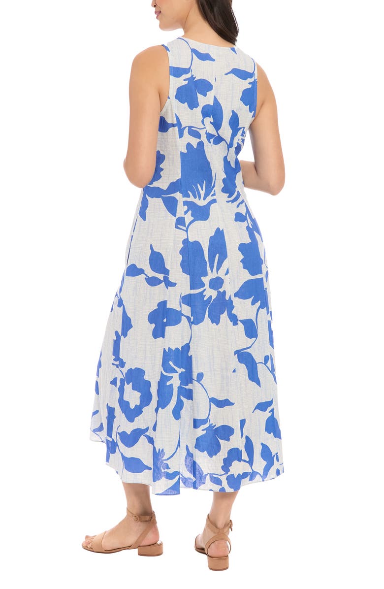 London Times Floral Print A-Line Dress | Nordstromrack