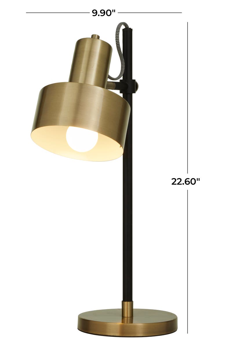 GINGER BIRCH STUDIO Goldtone Metal Spotlight Desk Lamp | Nordstromrack