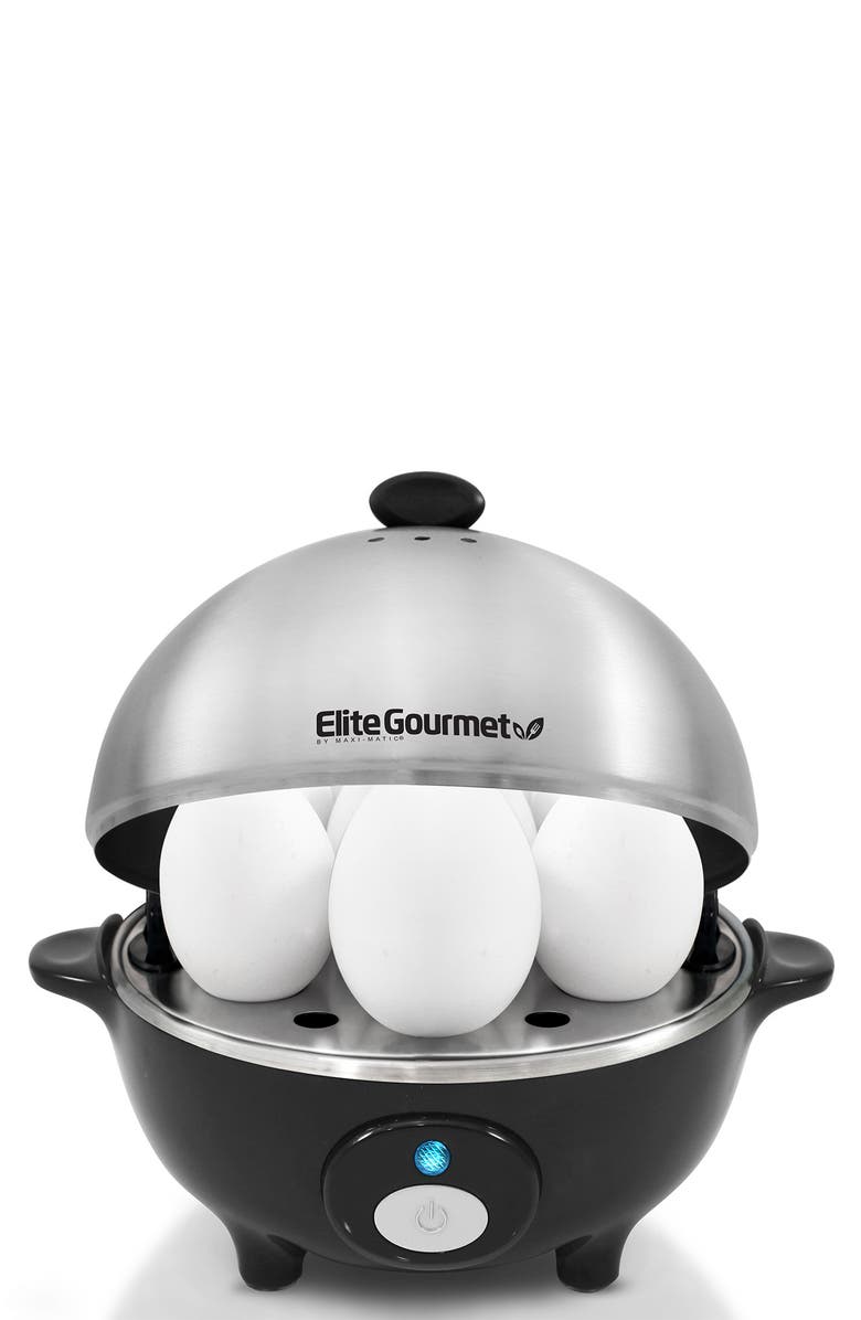 MAXI-MATIC Elite Platinum EGC-508 Egg Cooker Stainless Steel ...