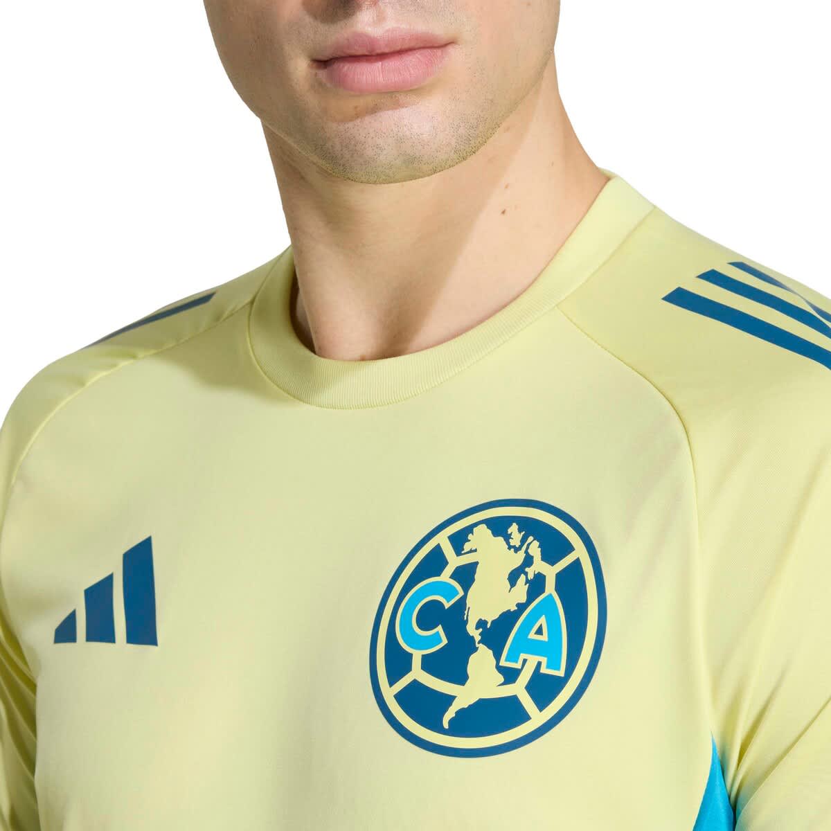 adidas Men's adidas Yellow Club America Tiro 2025/26 AEROREADY Training ...
