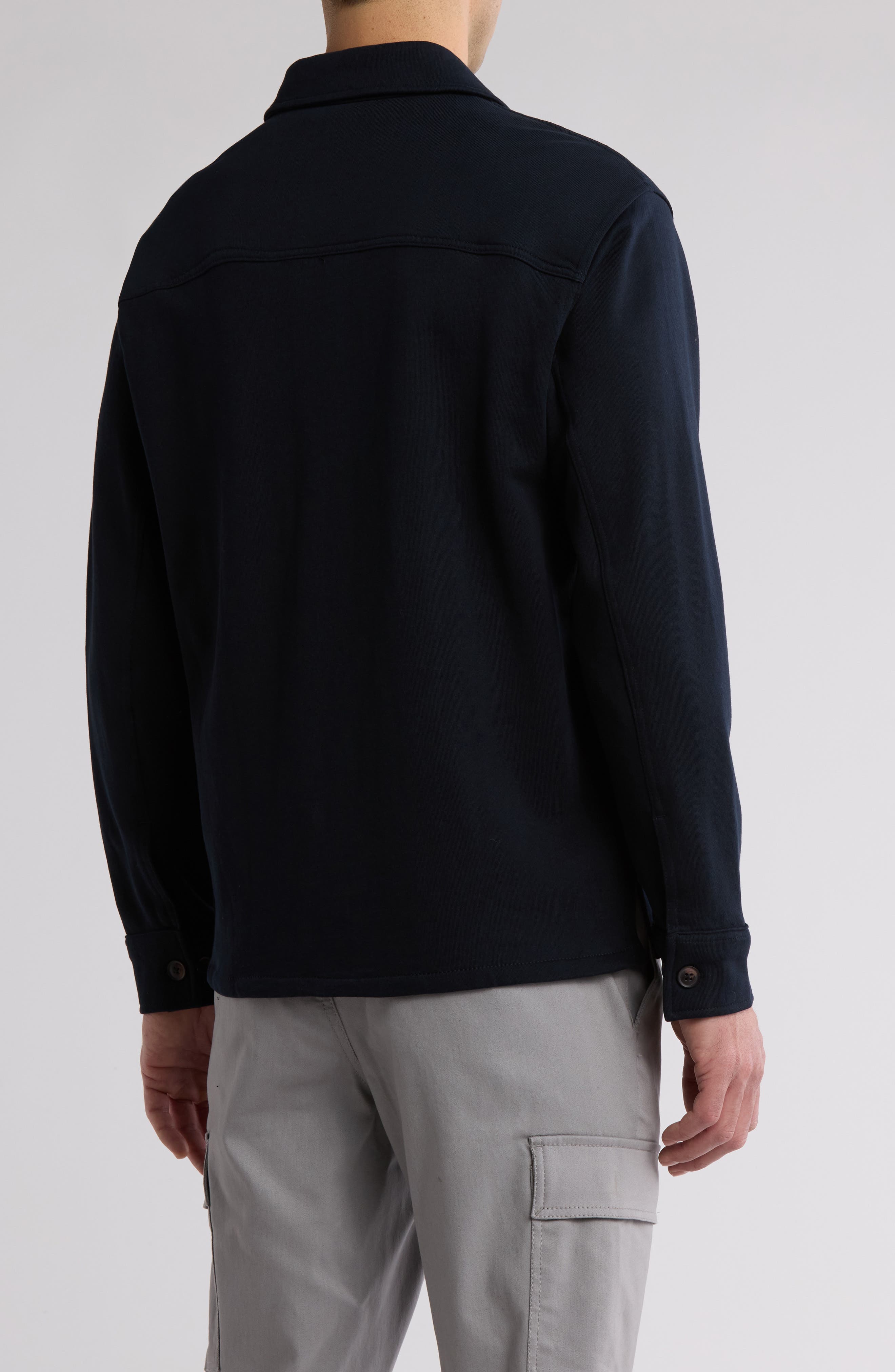 Slate & Stone French Terry Knit Overshirt | Nordstromrack