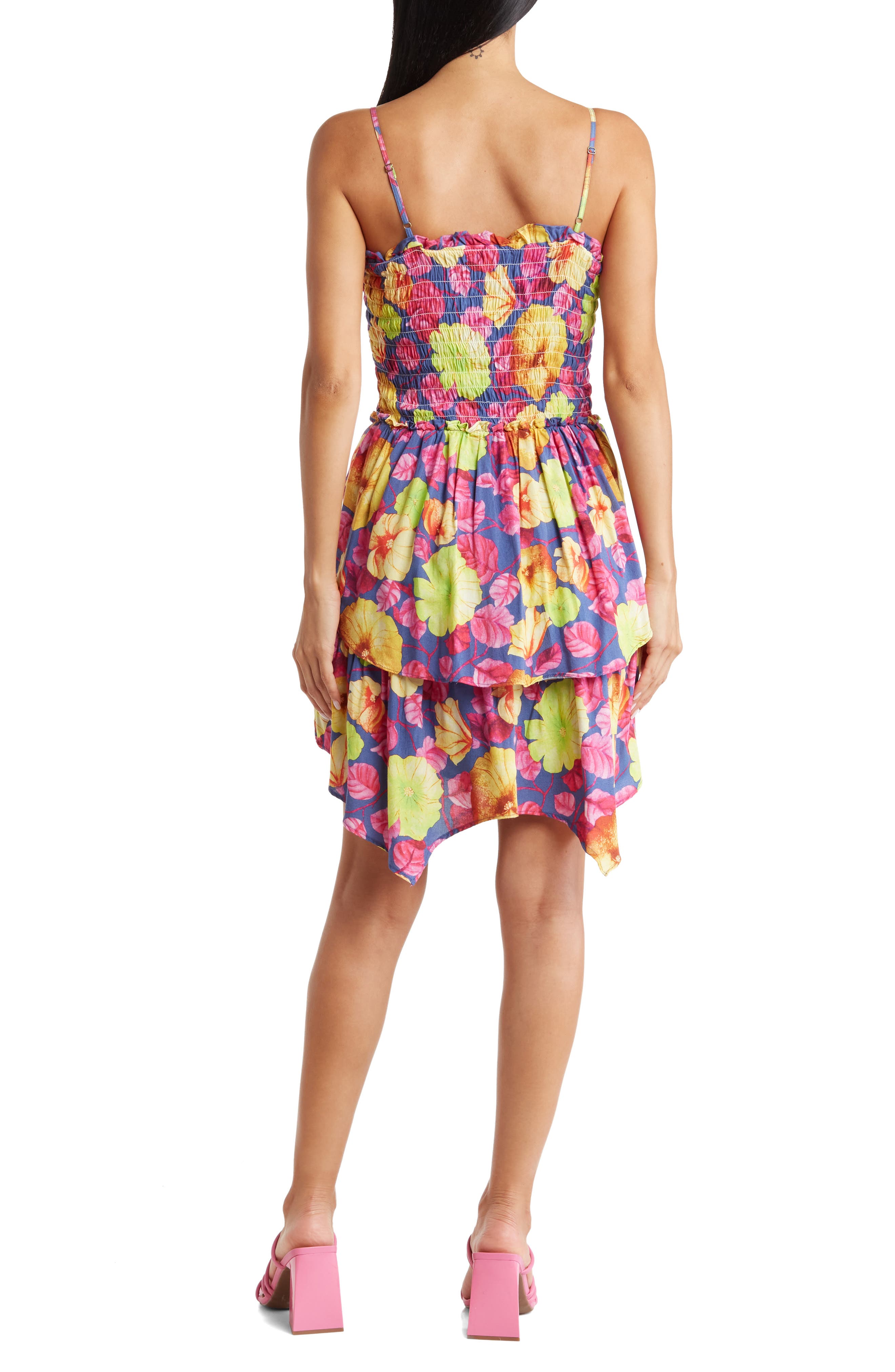 AREA STARS HIBISCUS SHORT DRESS | Nordstromrack