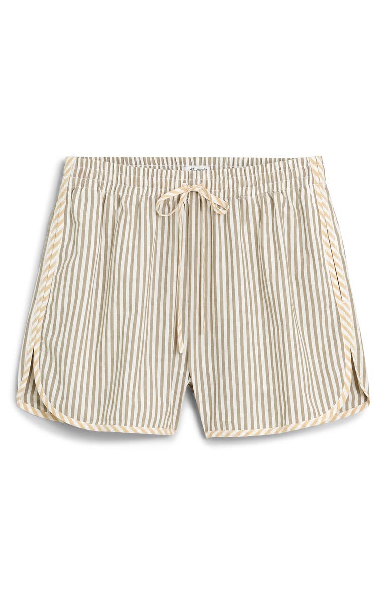 Madewell Dolphin Hem Cotton Crinkle Shorts | Nordstromrack