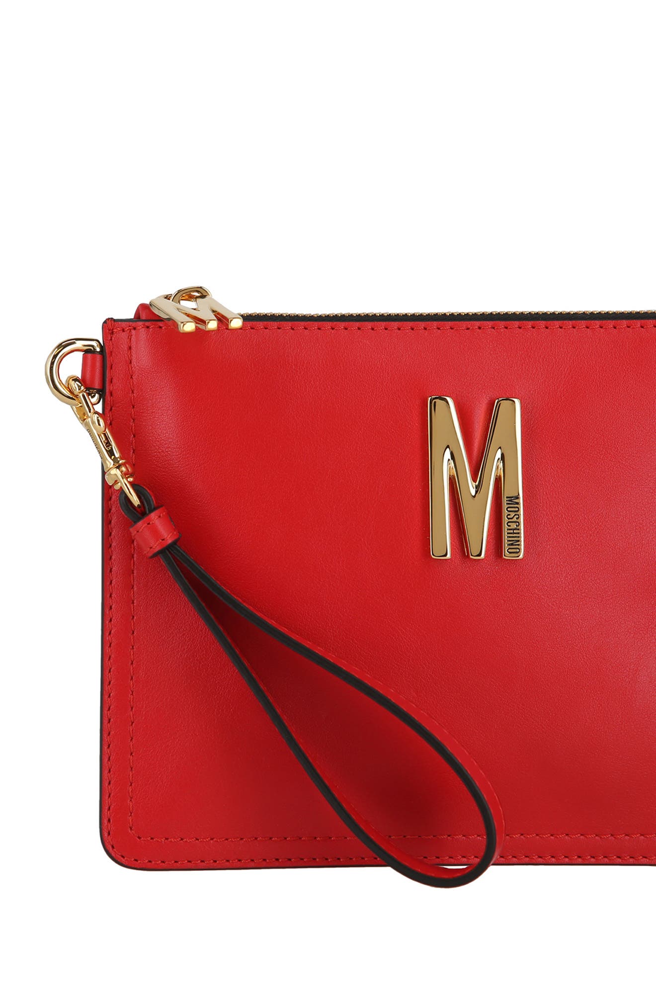 Moschino Leather Wristlet | Nordstromrack