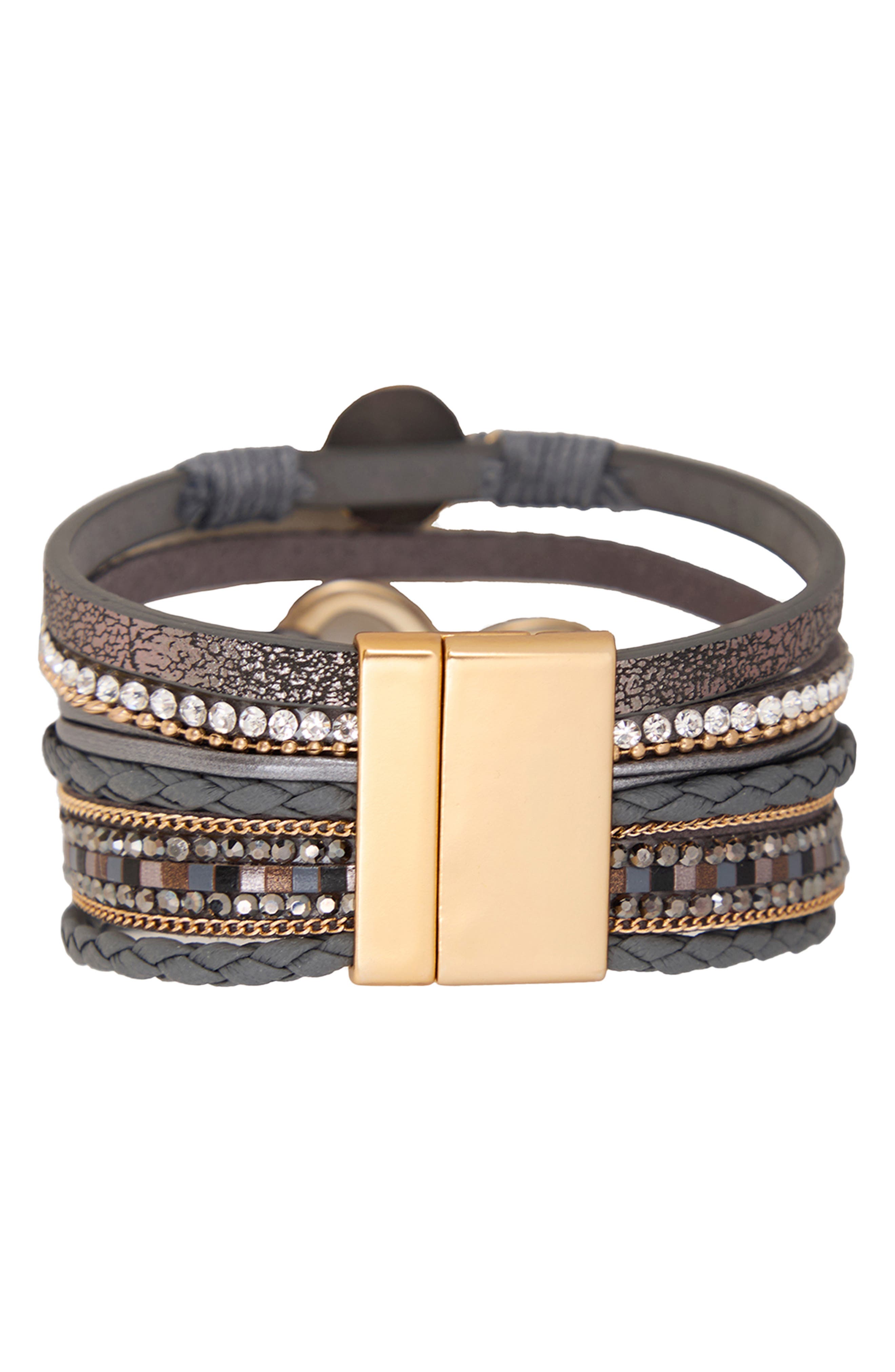 SAACHI Multi Strand Wrap Bracelet | Nordstromrack
