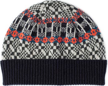 MACKIE Culzean Lambswool Jacquard Beanie | Nordstromrack