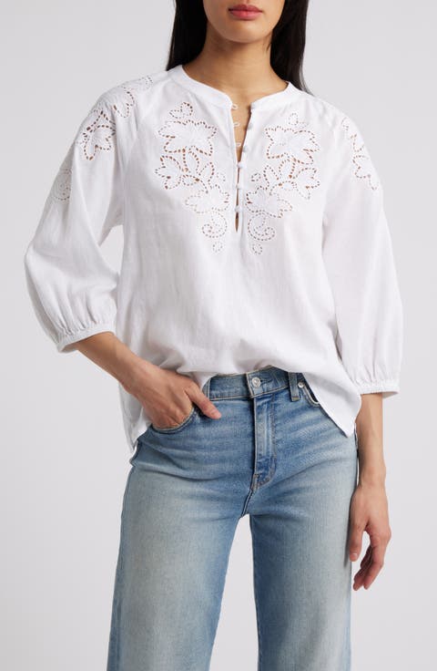 Women's Split Neck Tops | Nordstrom