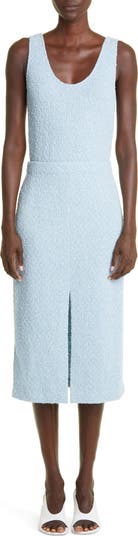 St. John Collection Mock Two-Piece Tweed Knit Dress | Nordstrom