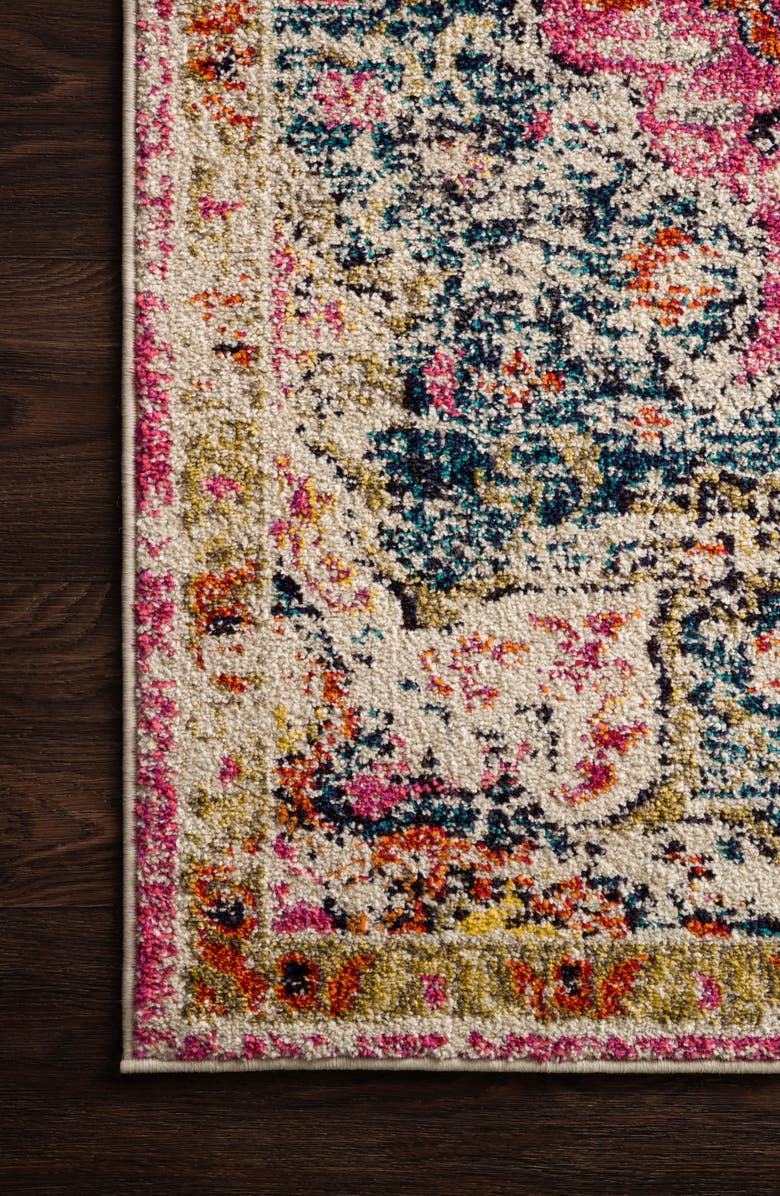 LOLOI Nadia Rug - Pink/Midnight - 8' x 11' | Nordstromrack