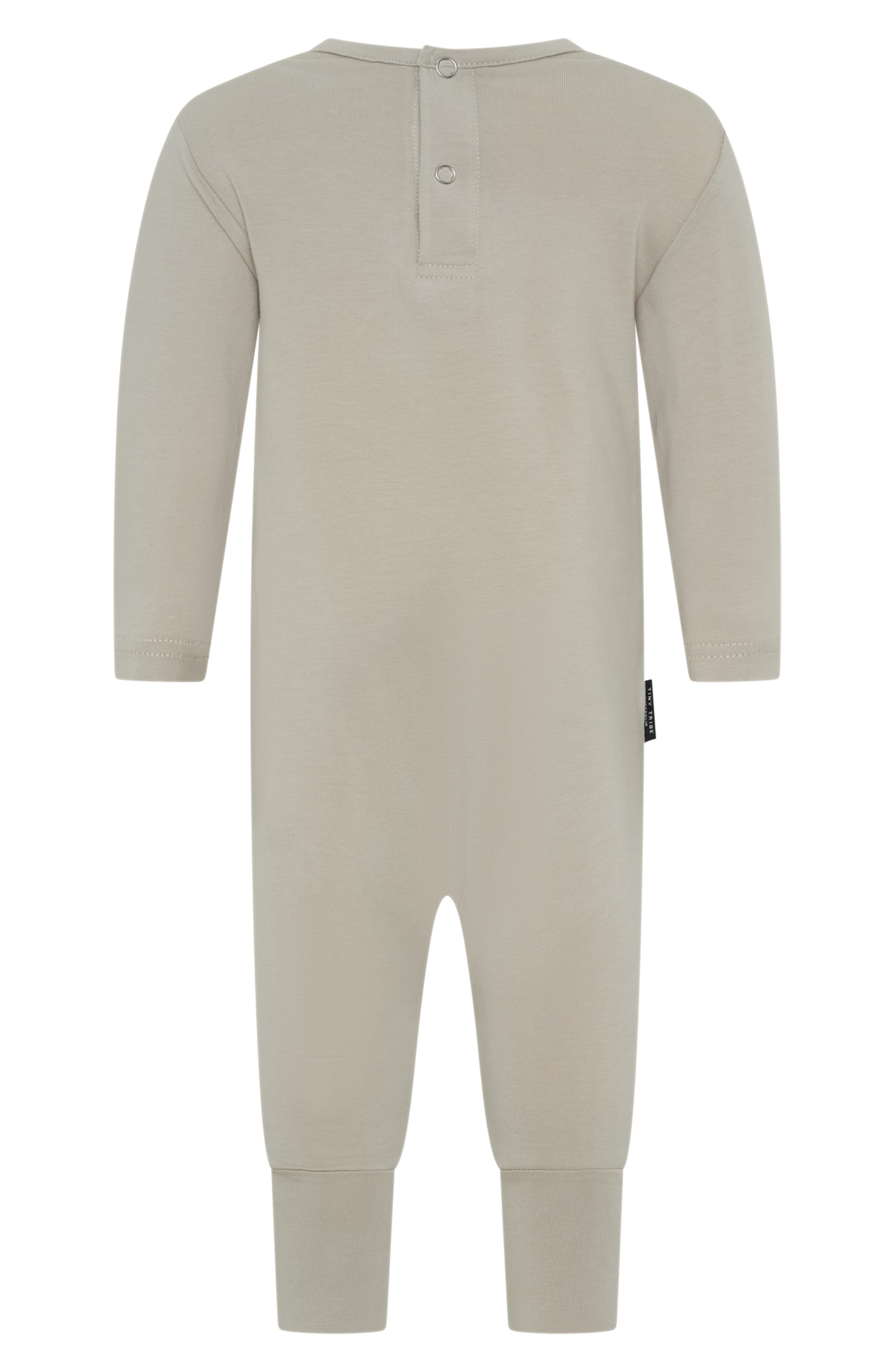TINY TRIBE Dinosaur Print Cotton Romper | Nordstromrack