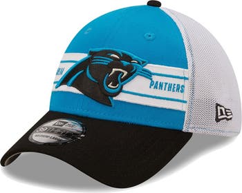 New Era Men's New Era Blue/Black Carolina Panthers Team Banded 39THIRTY ...
