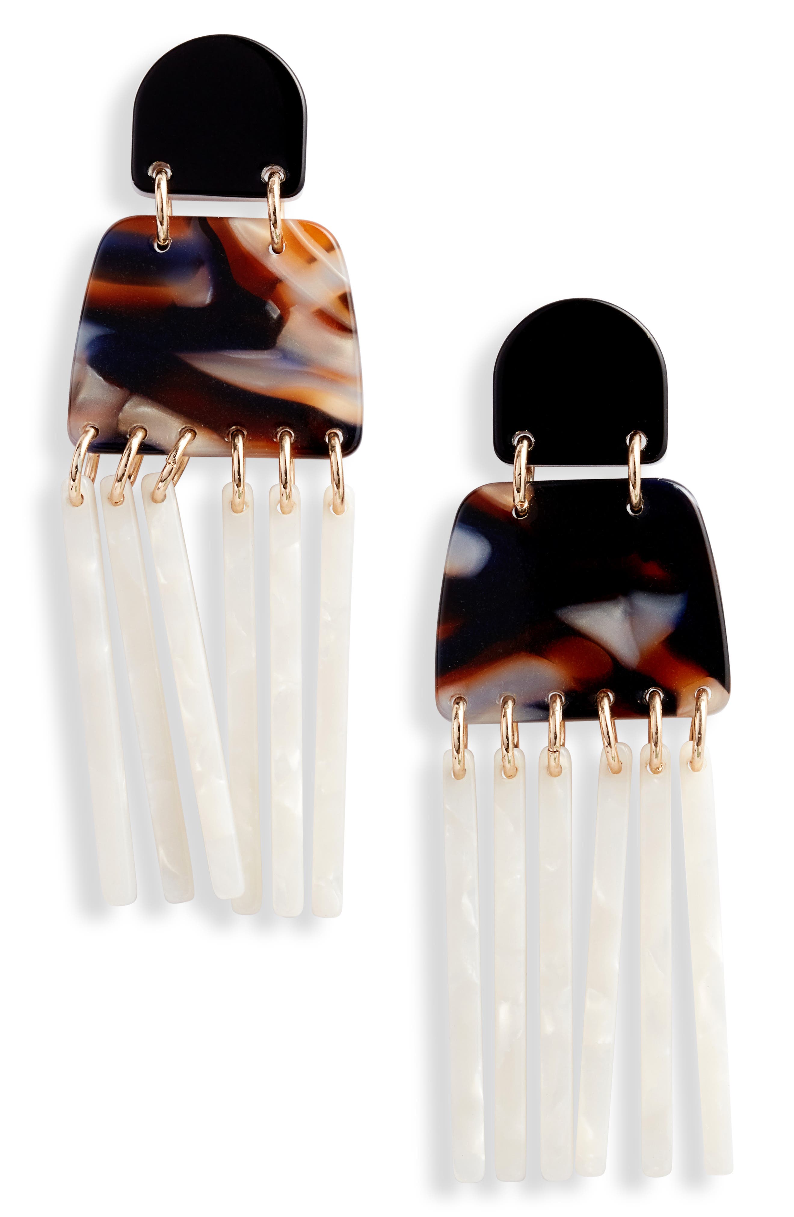 Lele Sadoughi Empire Fringe Drop Earrings | Nordstrom