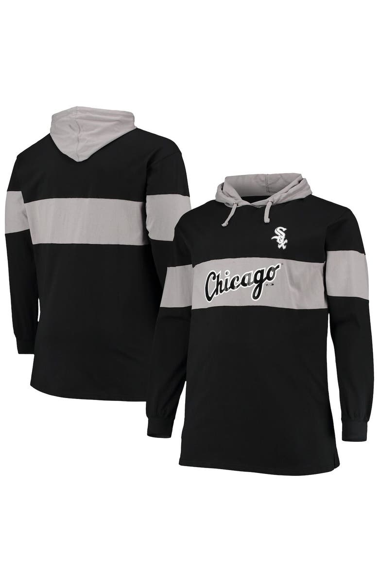 PROFILE Men's Black Chicago White Sox Big & Tall Pullover Hoodie ...
